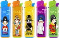 China Plastic Disposable Refillable BBQ Gas Lighter POM Material 82mm Safety Lighter for sale