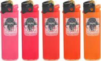 China Plastic Disposable Refillable BBQ Gas Lighter POM Material 82mm Safety Lighter for sale