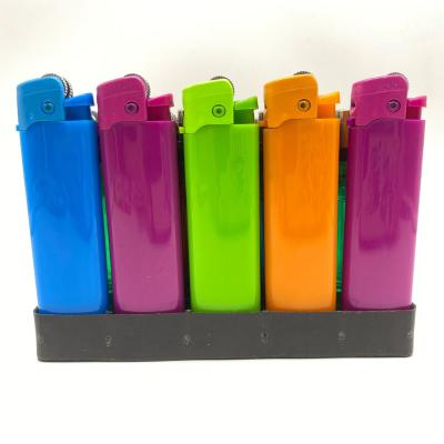 China Refillable Disposable Flint Match Lighter 82x24.2x12.3mm PE Label Custom OEM for sale