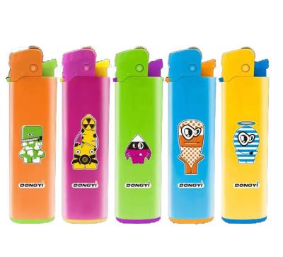 China Changeable Flint Rechargeable Lighter Refillable Cigarettes Gas Lighter Customization for sale
