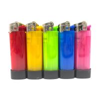 China Refillable Flint Gas Lighter 82x24.2x12.3mm AS ABS for Wholesale for sale