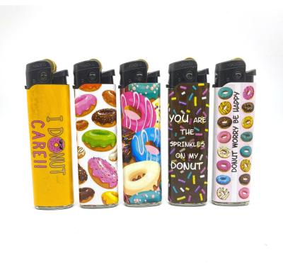 China Vintage Rechargeable Disposable Lighter 82mm ABS AS Cigarette Lighter Model DY-077 for sale