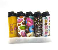 China Vintage Rechargeable Disposable Lighter 82mm ABS AS Cigarette Lighter Model DY-077 for sale