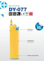 China Customizable EUR Standard Flint Grinding Lighter Refillable Disposable 8.07x2.26x1.17 cm for sale