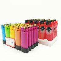China Custom Disposable Gear Pulley Lighter 8.07x2.26x1.17cm ABS Flint Lighter for Smoking for sale