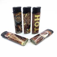 China Plastic 79mm Size Electronic Refill or Disposable Flame Lighter for Middlest Market for sale