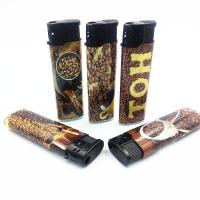 China Plastic 79mm Size Electronic Refill or Disposable Flame Lighter for Middlest Market for sale