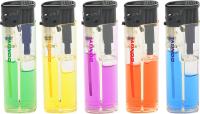 China Custom Logo Electronic Lighter Model DY-072 79.2x23.5x11.5mm AS&ABS 16kgs N.W for sale