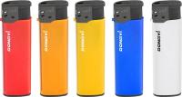 China Custom Logo Electronic Lighter Model DY-072 79.2x23.5x11.5mm AS&ABS 16kgs N.W for sale