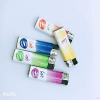 China Disposable Electronic Cigarette Gas Lighter 79.2mm Rechargeable Custom Logo for sale