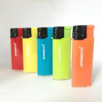 China Custom Logo Candle Lighter 79.2x23.5x11.5mm Electronic Lighter for Smoking for sale