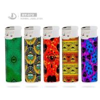 China Disposable Electric Gas Lighter ABS Plastic 7.92x2.35x1.15cm Custom Logo for sale