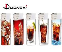 China Custom Electric Lighter DY-072 ABS Plastic 79.2mm for Corporate Promotional Gifts for sale