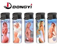 China Custom Electric Lighter DY-072 ABS Plastic 79.2mm for Corporate Promotional Gifts for sale