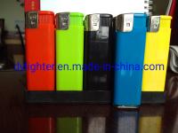 China Customizable Electronic Gas Lighter 80x25x10mm with EN13869 ISO9994 Certificates for sale