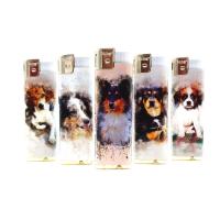 China Custom Disposable Butane Lighter 80x25x10mm ISO9001 Certified Plastic Electric Cigarette Lighter for sale