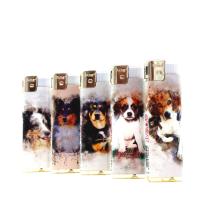 China Custom Disposable Butane Lighter 80x25x10mm ISO9001 Certified Plastic Electric Cigarette Lighter for sale