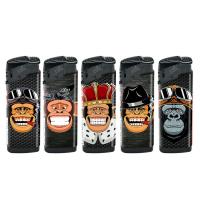 China DY-F011 Laughing Monkey Turbo Flame Heater Lighter Windproof 7.94x2.67x1.38cm for sale