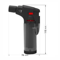 China Dongyi Electronic Jet Flame Lighter Kitchen Cooking Torch Lighter PQ-002 40.5x39.5x25.7mm for sale