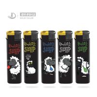China DY-F012 Jet Flame Lighter Electronic Windproof 7.88x2.1x1.1cm ABS AS High Standard for sale