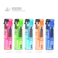China DY-F012 Jet Flame Lighter Electronic Windproof 7.88x2.1x1.1cm ABS AS High Standard for sale