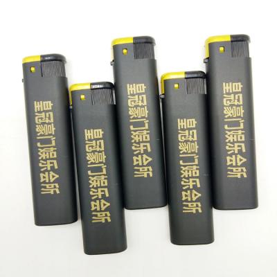 China Customization Disposable Butane Gas Plastic Flameless Lighter with Windproof Feature for sale