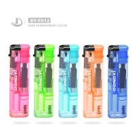 China Custom Turbo Flame Lighter DY-F012 ABS AS Windproof 7.88x2.1x1.1cm for Promotional Gifts for sale