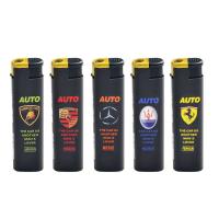 China Classical Black Color Refillable Electric Torch Cigarette Lighter Customized Request for sale