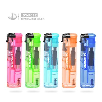 China Electronic Windproof Lighter Model DY-F012 7.88x2.1x1.1cm ABS AS Customizable for Europe Market for sale