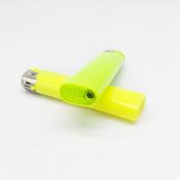 China ISO9994 Certified DY-051 Child Guard Electronic Lighter 80.8mm ABS Plastic Disposable for sale