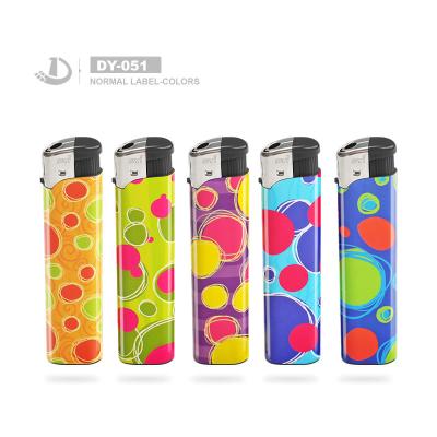 China Customized Request Normal Label Colors Wholasale EU Standard Lighter 8.08*2.02*1.18CM for sale