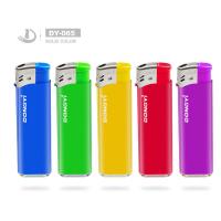 China Disposable Plastic Electric Lighter DY-065 82.6mm ABS Imported Material for Business for sale
