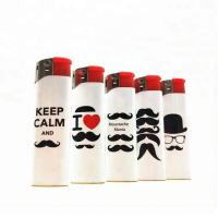 China ISO9994 Certified Color Plastic Fashion Gas Lighter 82mm for Europe for sale