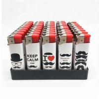 China ISO9994 Certified Color Plastic Fashion Gas Lighter 82mm for Europe for sale
