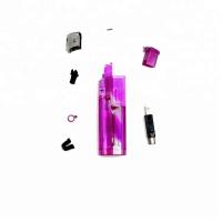 China Plastic Refillable Gas Lighter 8.2cm x 2.42cm x 1.23cm Five Colors Custom Logo for sale