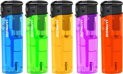 China EU Transparent Cigarette Electronic Lighter DY-007 18/19kgs N.W/G.W 82mm for sale