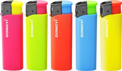 China Custom Gas Plastic Disposable Lighter 82x24x12mm MSDS Certified Cigarette Lighter for sale