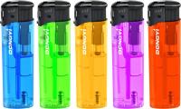 China Custom Gas Plastic Disposable Lighter 82x24x12mm MSDS Certified Cigarette Lighter for sale