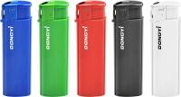 China Original Colored Disposable Refillable Cricket Lighter 82mm ABS Plastic Lighters for sale
