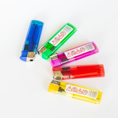 China EU Standard Plastic Cigarette Electronic Lighter 82x24.2x12.3mm ISO9994 for sale
