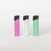 China DY-007 Refillable Gas Lighter 65 Degree Heat Resistant 82mm ABS Plastic Adult Lighter for sale