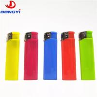 China DY-007 European Gas Electric Lighter 82mm ABS Cigarette Lighter for Export for sale