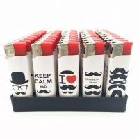 China Customized Request Electric Cigarette Gas Lighters with Skull Design and Customization for sale