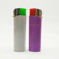 China Electric Butane Gas Lighter 82x24x12mm ABS AS 5 Colors Custom Logo OEM for sale