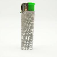 China Electric Butane Gas Lighter 82x24x12mm ABS AS 5 Colors Custom Logo OEM for sale