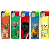 China Wholesale Disposable Pocket Lighters 82mm ABS Plastic Cigarette Lighter 50pcs per Box for sale