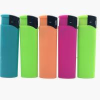 China Wholesale Disposable Pocket Lighters 82mm ABS Plastic Cigarette Lighter 50pcs per Box for sale