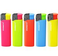 China Wholesale Disposable Pocket Lighters 82mm ABS Plastic Cigarette Lighter 50pcs per Box for sale