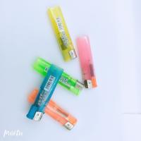 China Disposable Pipe Cigarette Lighter 80x23.7x11.8mm AS ABS Material for Smoking for sale