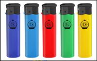 China Disposable Pipe Cigarette Lighter 80x23.7x11.8mm AS ABS Material for Smoking for sale